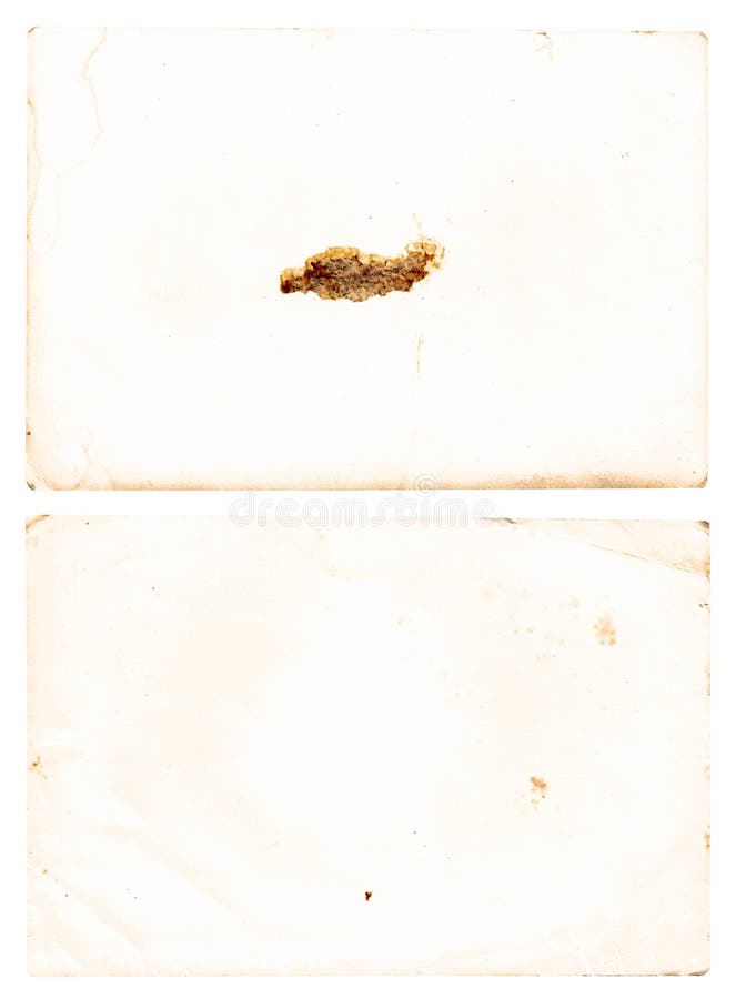 Old Dirty Yellow Vintage Sheet of Paper Stock Image - Image of rough ...