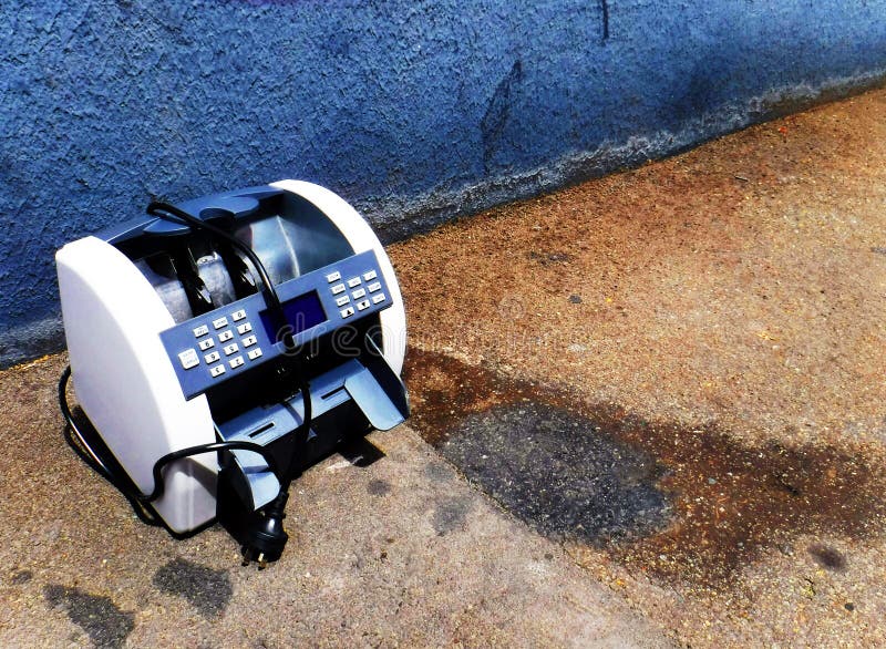 Office Equipment Dumped on Street Stock Photo - Image of rubbish ...