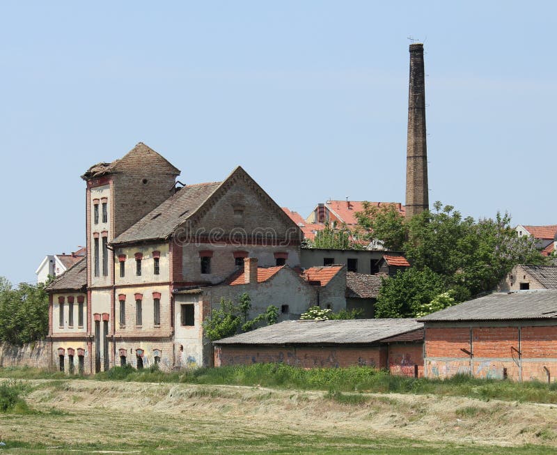 Old distillery stock image. Image of building, drink - 19528241