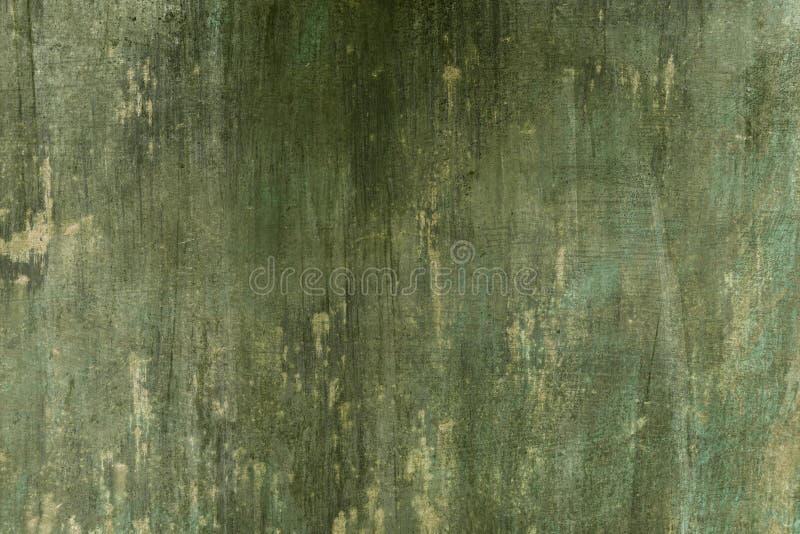 Old Distressed Green Wall Backdrop Stock Photo - Image of grunge ...