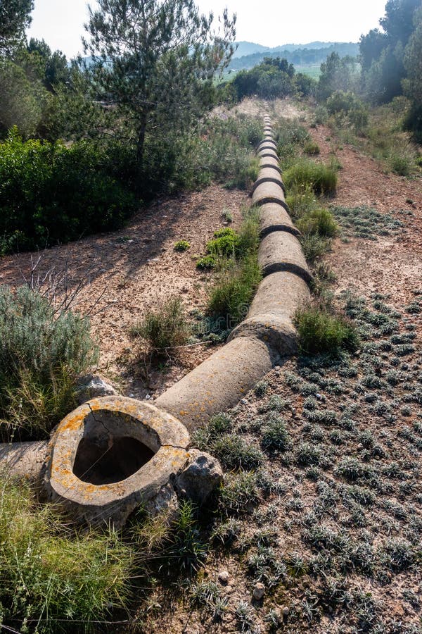 Old disused pipework stock photo. Image of piping, valenciana - 168426430