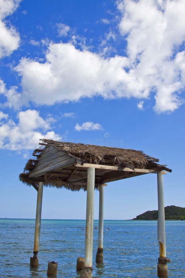 Old dock stock image. Image of pillar, caribbean, scenic - 21876031