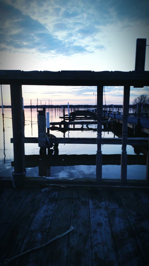 Old Dock stock image. Image of broken, abandoned, dock - 90633803