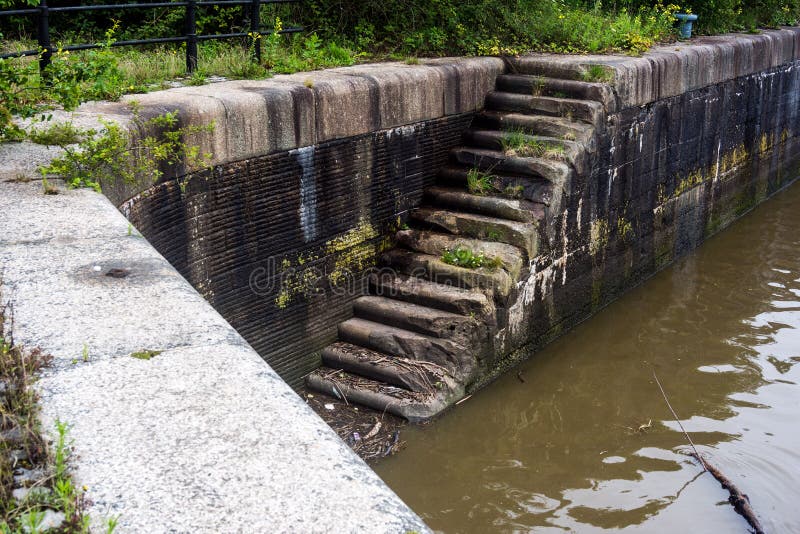 The Old Dock Steps stock photo. Image of dock, marina - 212200474