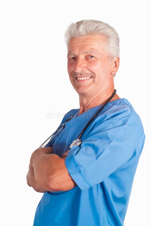 Old doctor portrait stock image. Image of human, handsome - 20523015