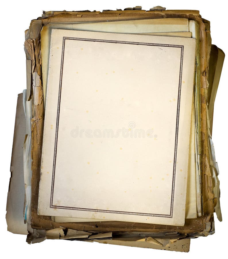 Old documents stock photo. Image of dirt, page, brown - 10858238