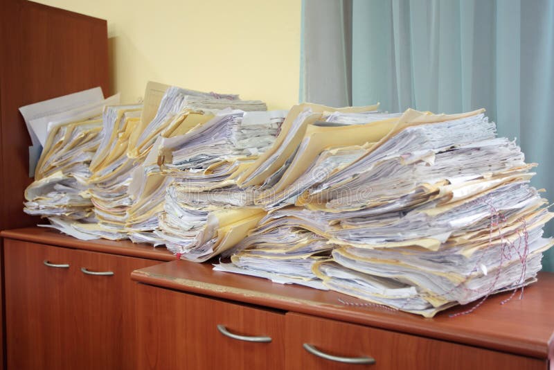Old documents stock photo. Image of research, stack, information - 27648440