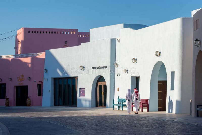 Old Doha Port Redevelopment into Mina District Box Park Qatar Editorial ...