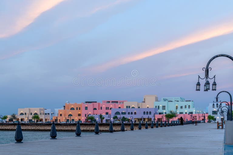 Mina District Old Doha Port Corniche Qatar Editorial Stock Photo ...