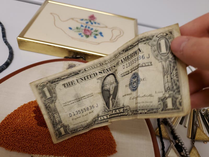 Old Dollar Bill and Vintage Frames Stock Photo - Image of paper, coin ...