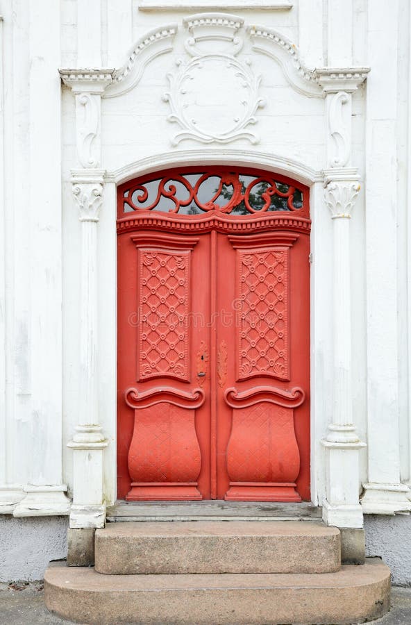 Old wooden door stock photo. Image of ornate, single - 29843884