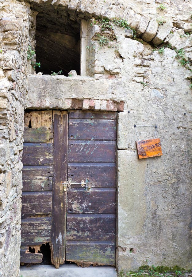 Old door broken stock photo. Image of ancient, closed - 53200440