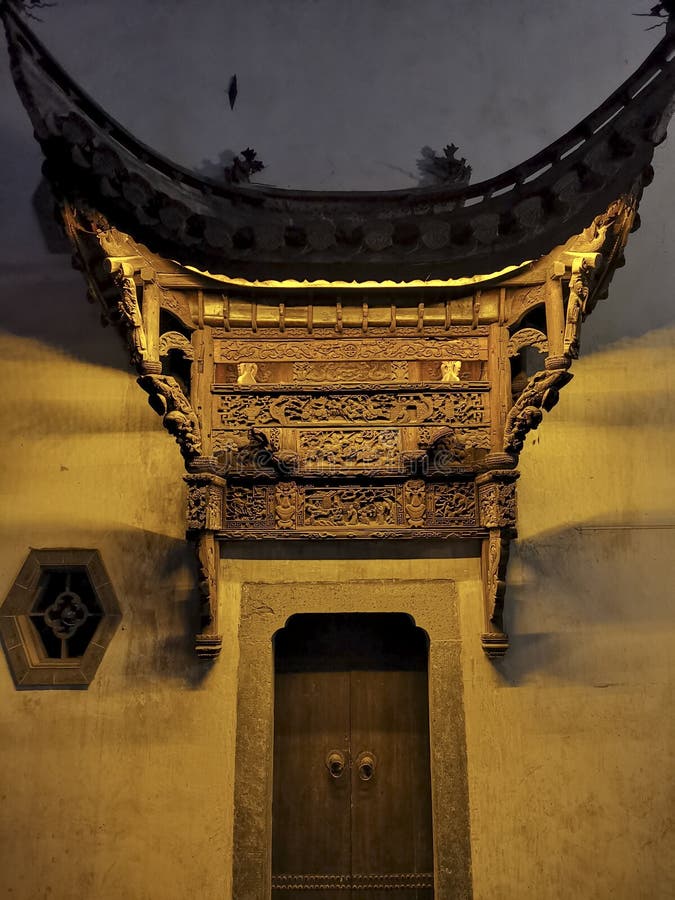 An Old Door in the East of Nanjing, China Editorial Image - Image of ...