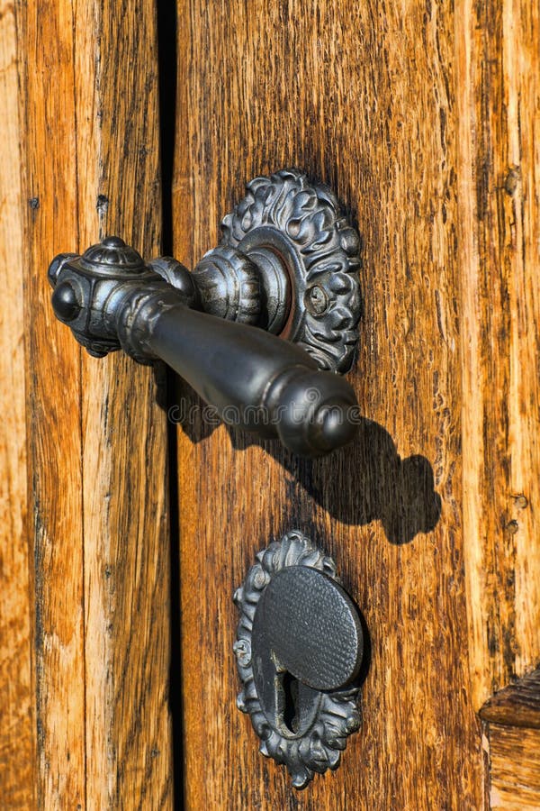 Old door handle stock photo. Image of facade, entrance - 50562092