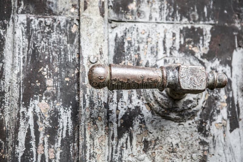 Old door handle stock photo. Image of grass, lock, board - 35132896