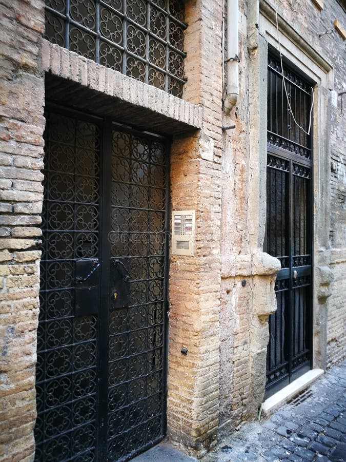 Rom stock photo. Image of history, italy, door - 126687818
