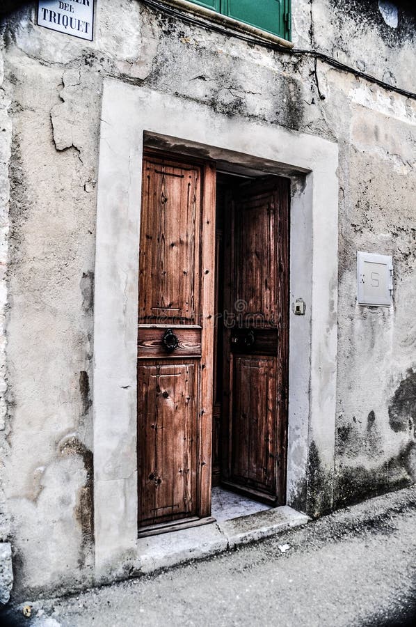 Old door stock image. Image of villages, doors, street - 36090093