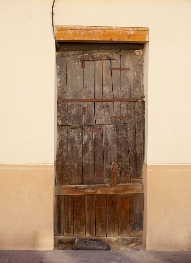Old door stock photo. Image of corroded, crumbling, home - 34231924