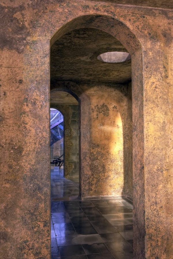 An old doorway stock image. Image of indoors, arch, wall - 13124607