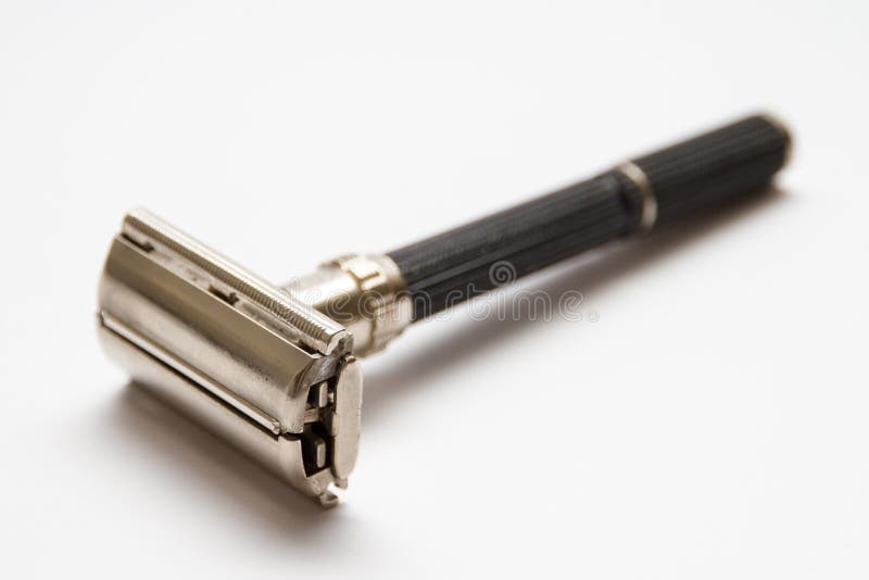 Old Double Edge Safety Razor Stock Photo - Image of razor, piece: 87430002