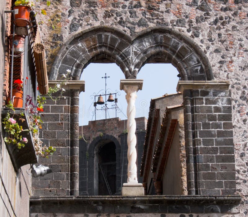 Old double window stock image. Image of mansion, europe - 4113289