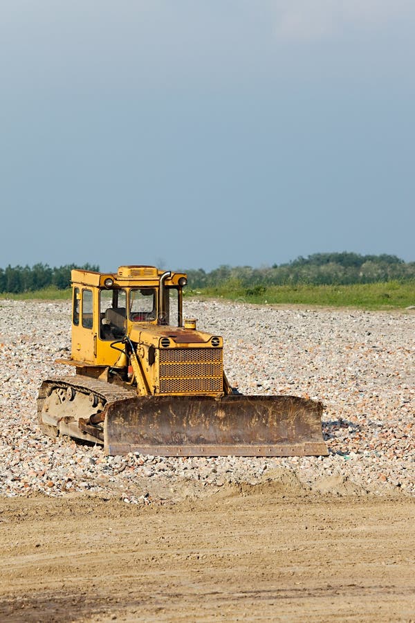 Old Dozer stock image. Image of abandoned, equipment - 52679457