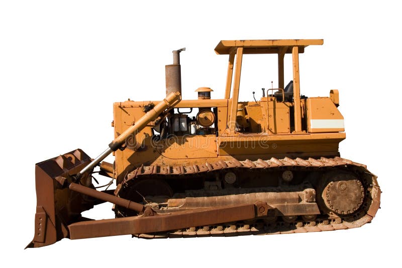 Bulldozer Side View