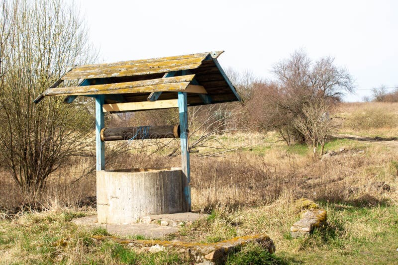 Old Draw-well in a Village in Former East Prussia Stock Image - Image ...