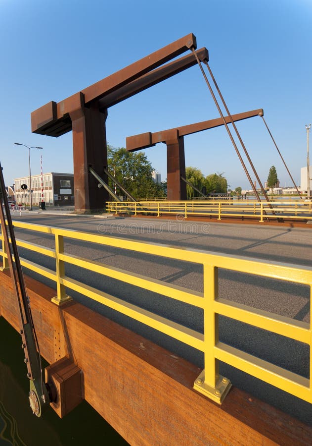 Drawbridge stock photo. Image of entrance, asphalt, street - 20489926