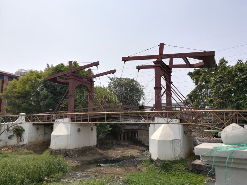 Old drawbridge stock image. Image of industry, work - 174970429