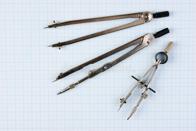 Old drawing tools stock image. Image of engineering - 142793201