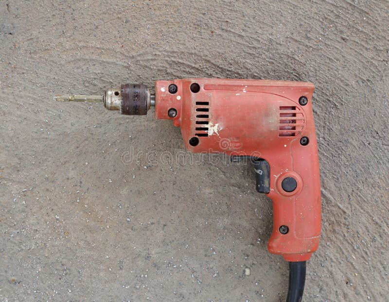 Old drill stock photo. Image of tool, torque, equipment - 42553068