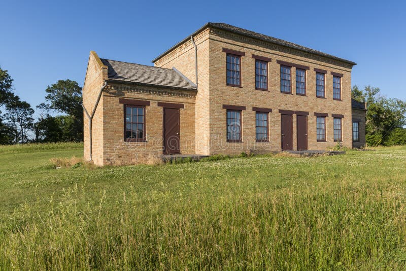 Old Duplex Building stock image. Image of architecture - 74310435