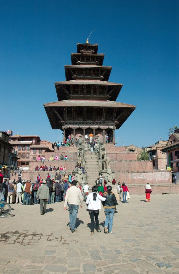 Old Durbar Square with Pagodas,Kathmandu Editorial Photography - Image ...