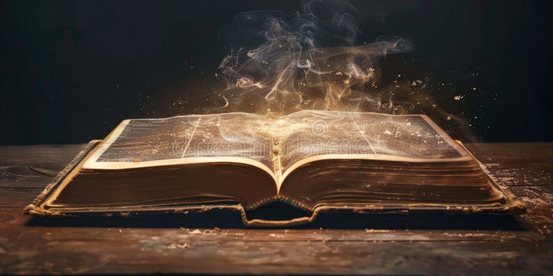 An Old, Dusty Book Transforming into a Sleek Tablet Device Generated by ...