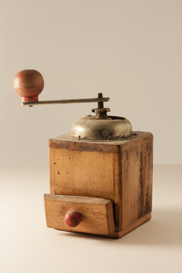 Dusty Coffee Office Desk with a Computer, a Diary with a Pen, a Cup of ...