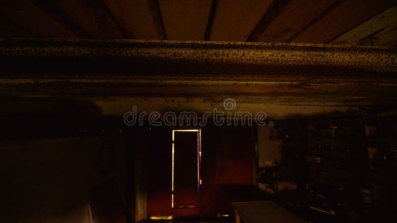 Old Dusty Mechanics Workshop with Old Tools Covered by Dust Stock Video ...