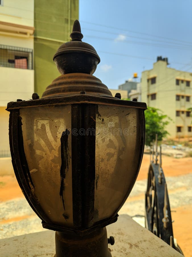 Dusty Street in the Indian Village of Varanasi, India Stock Image ...