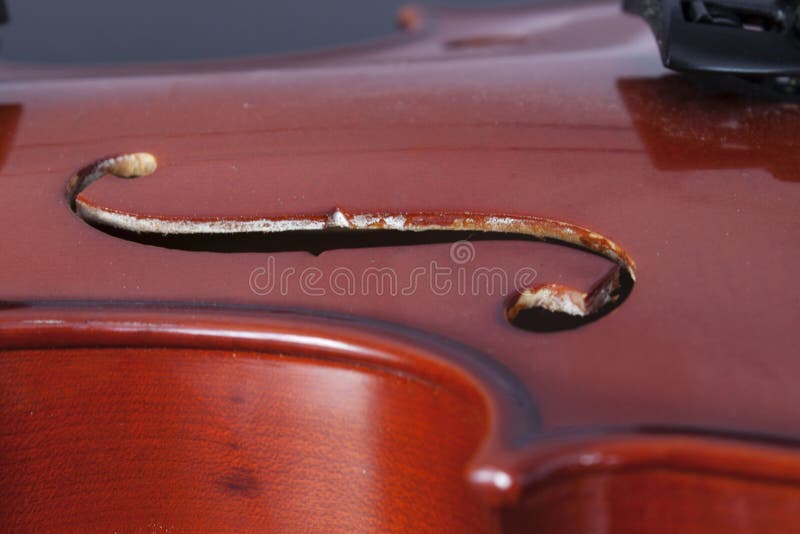 Old and dusty violin stock image. Image of retro, chord - 86970459