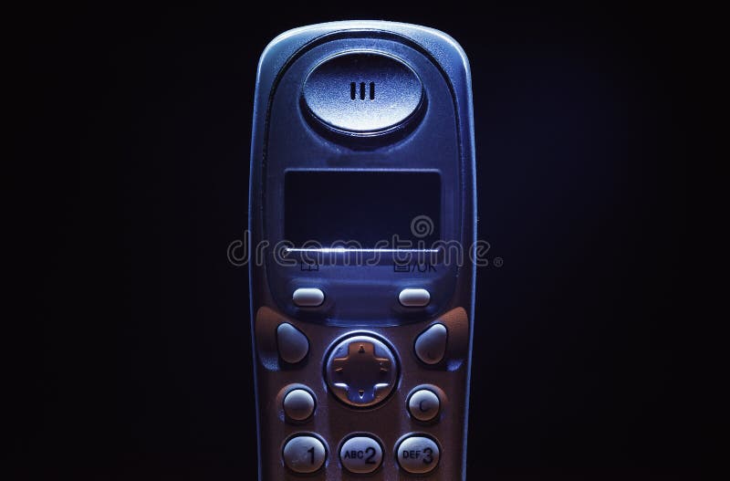 Old dusty mobile phone stock photo. Image of telephone - 25513742