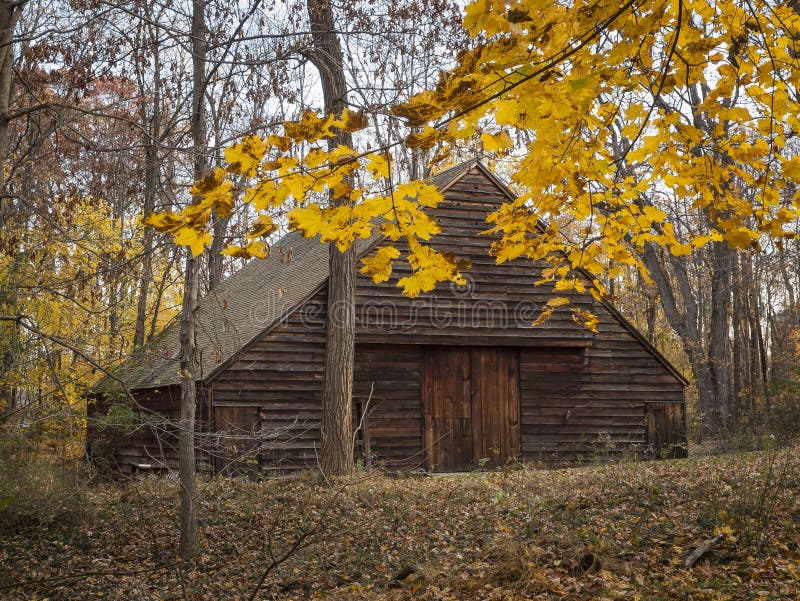 Old Dutch Barn stock photo. Image of historic, valley - 65636036