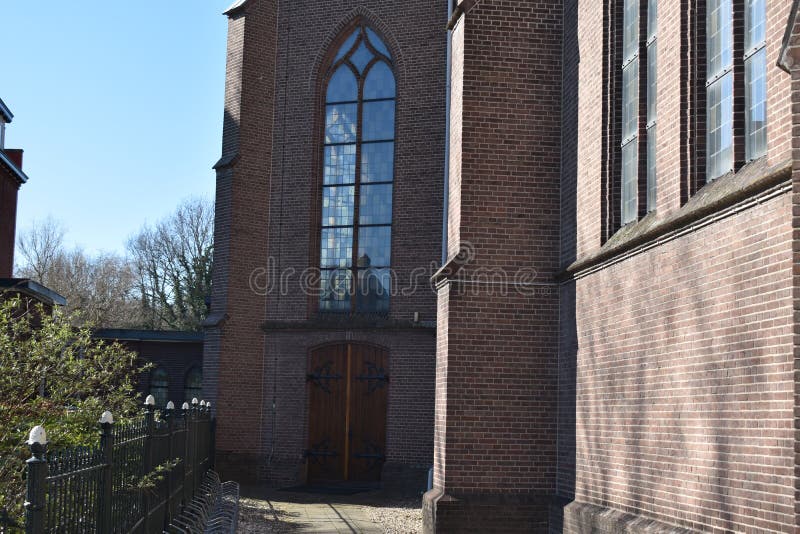 Old Dutch church stock photo. Image of dutch, historic - 154370038