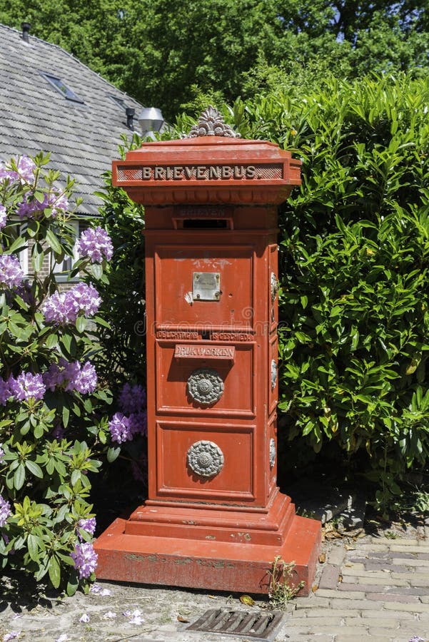 Old dutch mailbox stock photo. Image of postbox, classic - 93675834