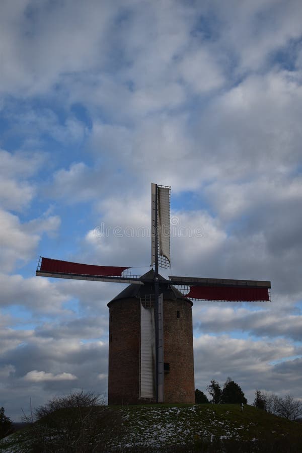 Old Dutch mill 13 stock photo. Image of mill, bricks - 138488038