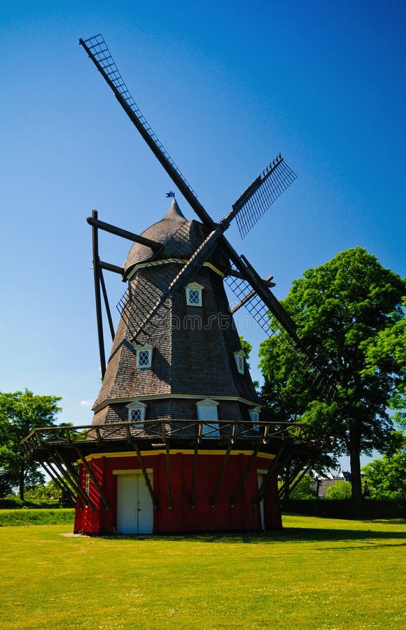 Old Dutch windmill stock photo. Image of fuel, windmill - 11950016