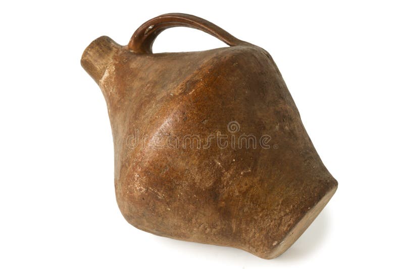 Old Earthen Jug stock photo. Image of isolated, ancient - 54778454