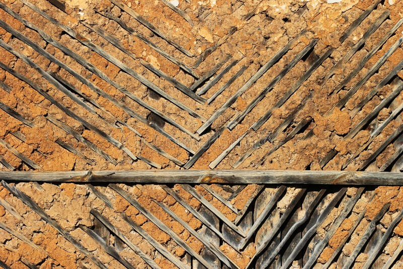 Old Earthen Wall, Background Texture Stock Photo - Image of earth ...