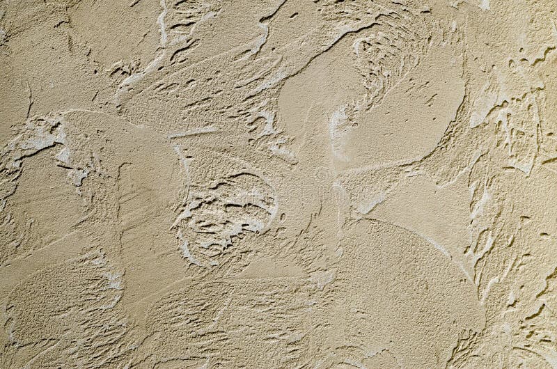 Old Ecru Plaster on Wall Closeup Stock Photo - Image of design, decor ...