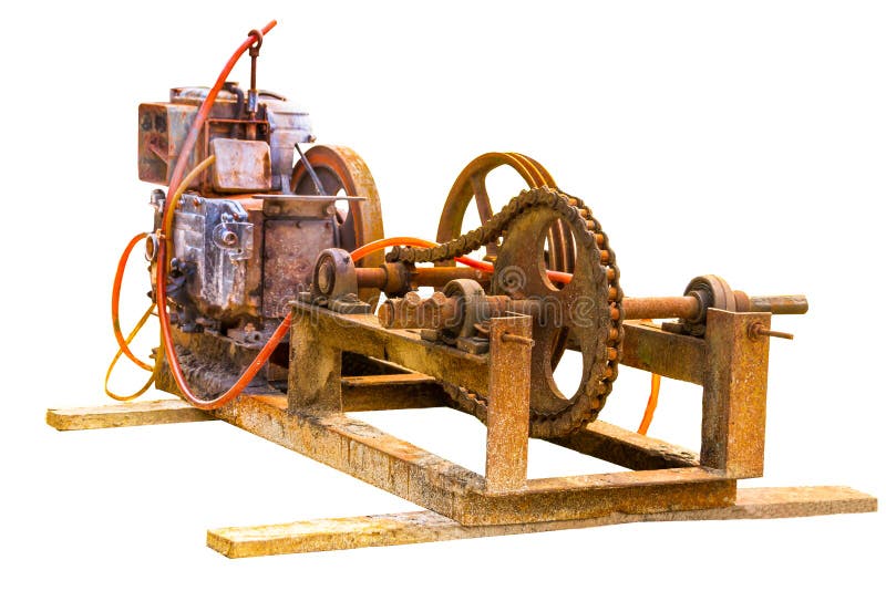 Old electric generator stock photo. Image of 220v, energize - 43014464