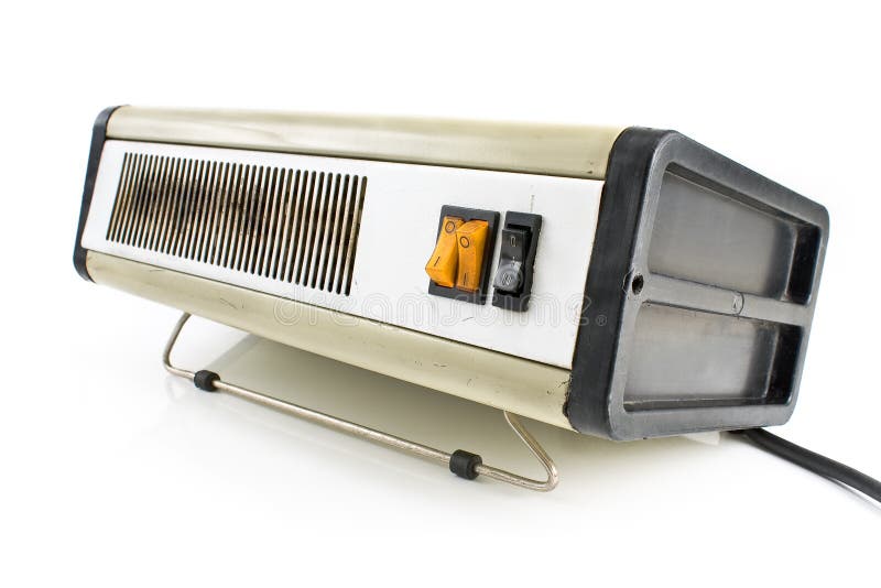 Old electric heater stock photo. Image of rusty, heating - 18650030